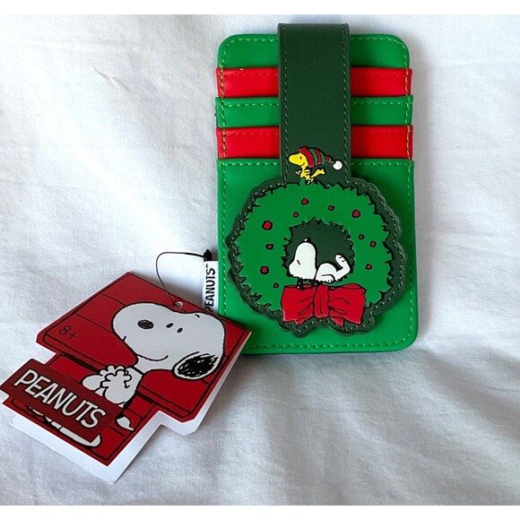 Loungefly | Accessories | Loungefly Snoopy Cardholder Wallet Peanuts ...